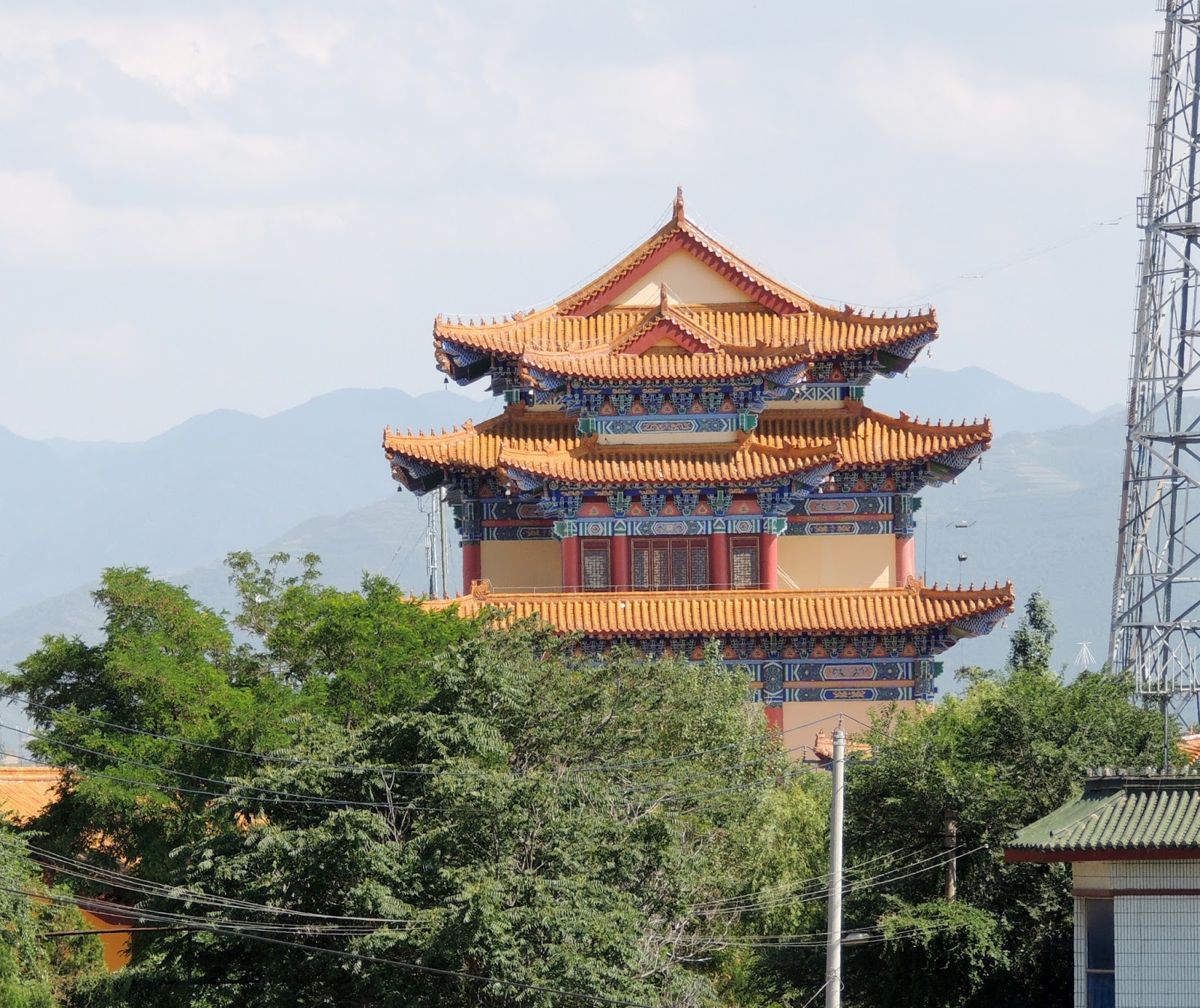 FFotos by Francos: Lanshan: A Mountain View of Lanzhou, China, July 16 ...