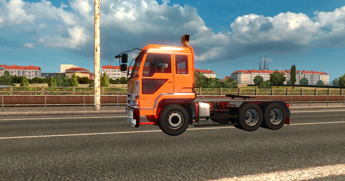 Mod Ets2 Mitsubitshi Fuso V2 by SMT - Mod ETS2 Indonesia