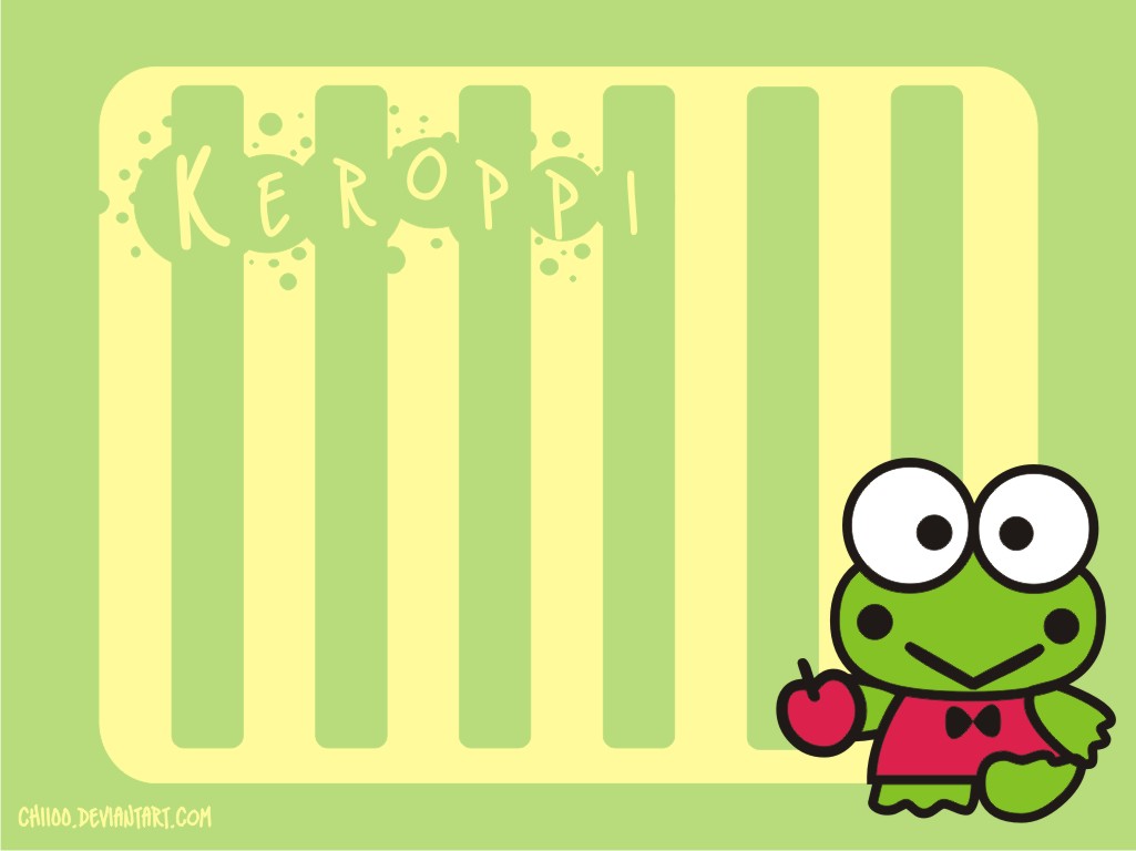 ErcY...: Keroppi Layouts.... Wallpaper....Background