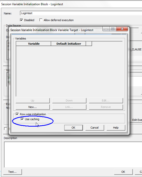 OBIEE in IL: OBIEE - Session Variables are not updated problem OBIEE in IL: OBIEE - Session Variables are not updated problem