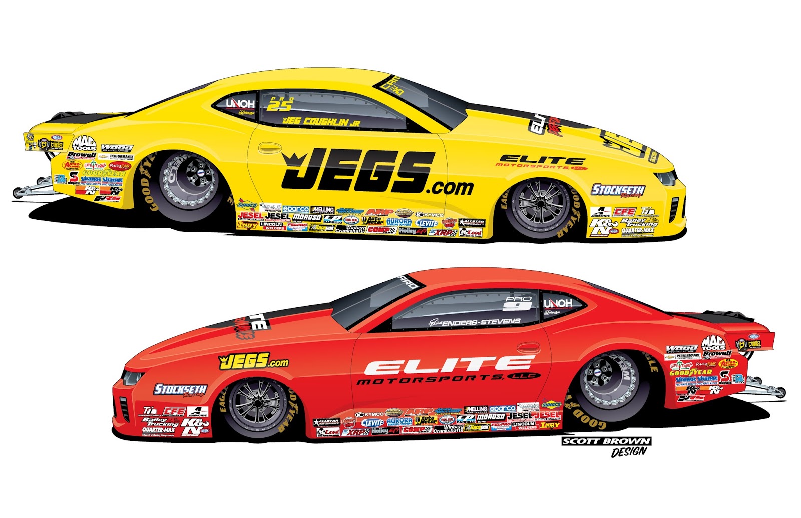 Geiger Media Global: Drag racing champions Jeg Coughlin Jr., Erica ...