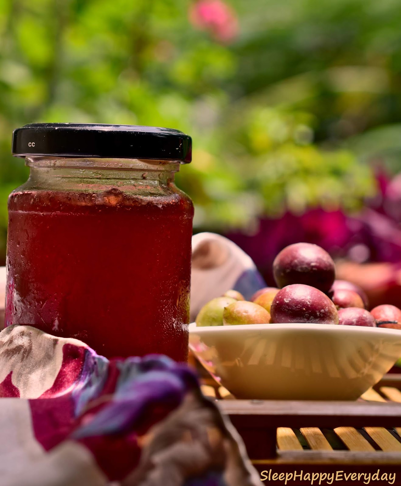 Sleep Happy Everyday: Karamcha (Natal Plum) Jam ....With Just Two ...