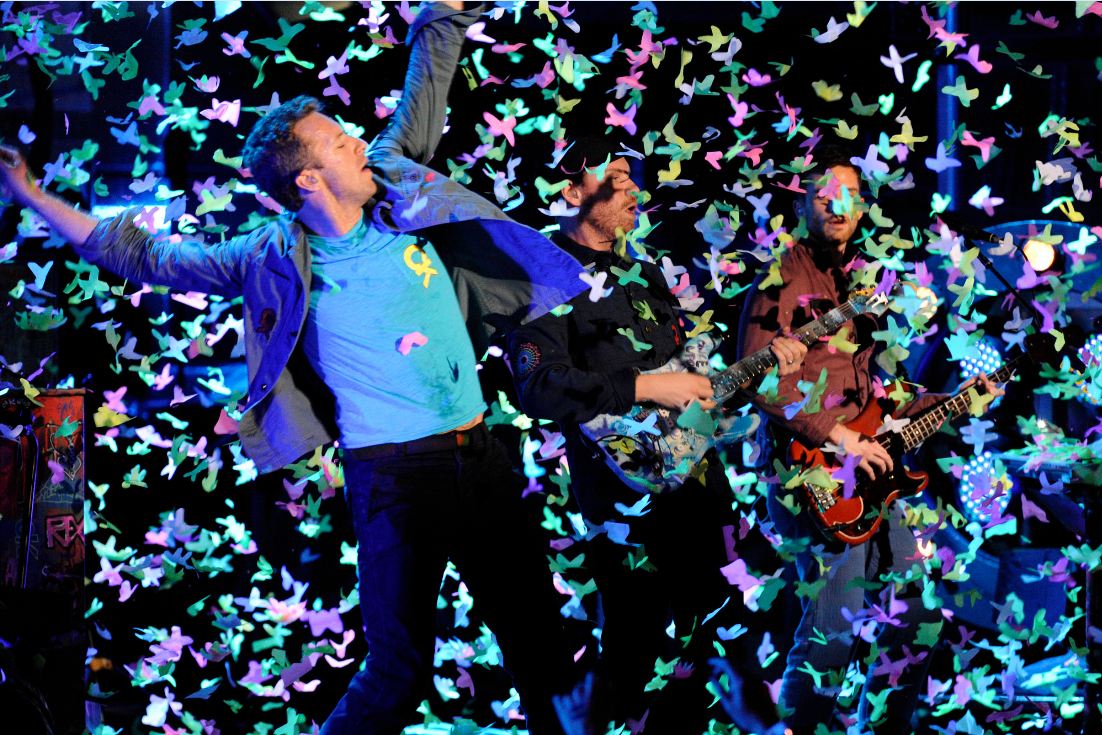 Musical Views and Reviews: Coldplay: Colorful
