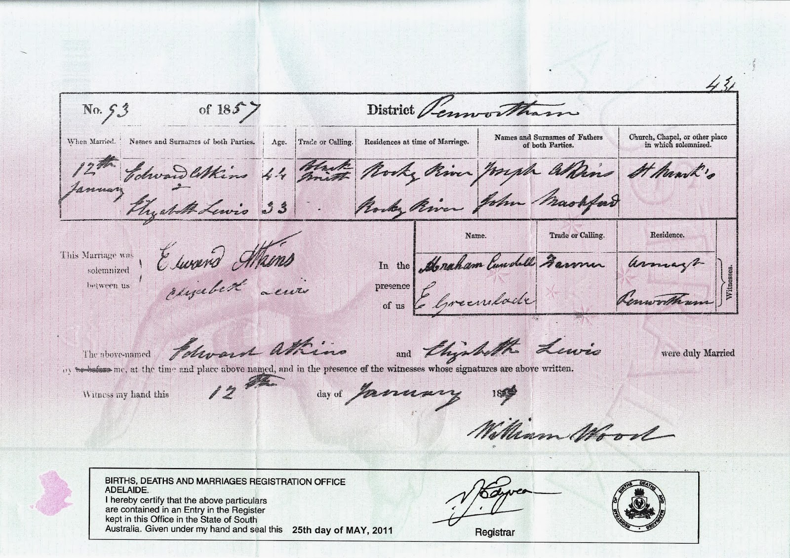 Finding Charlie Ross: Henry Edwin Atkins and our Edward Atkins may well ...