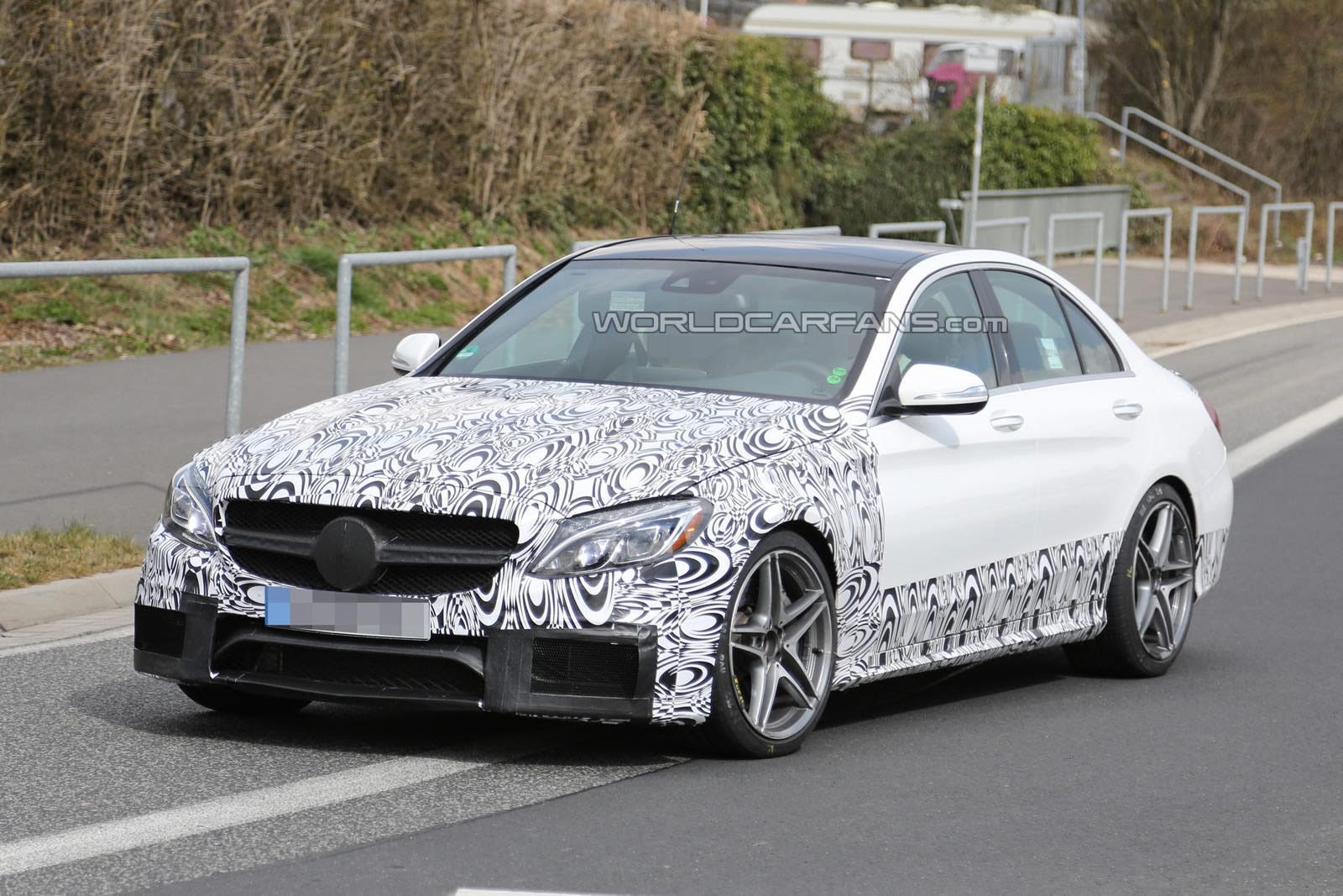 The Gear Shift: 2015 Mercedes-Benz C63 AMG drops some camo in latest ...