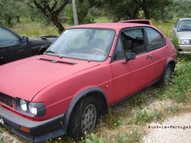 R.I.P. - Rust in Portugal: 1983 alfa romeo alfasud ti qv