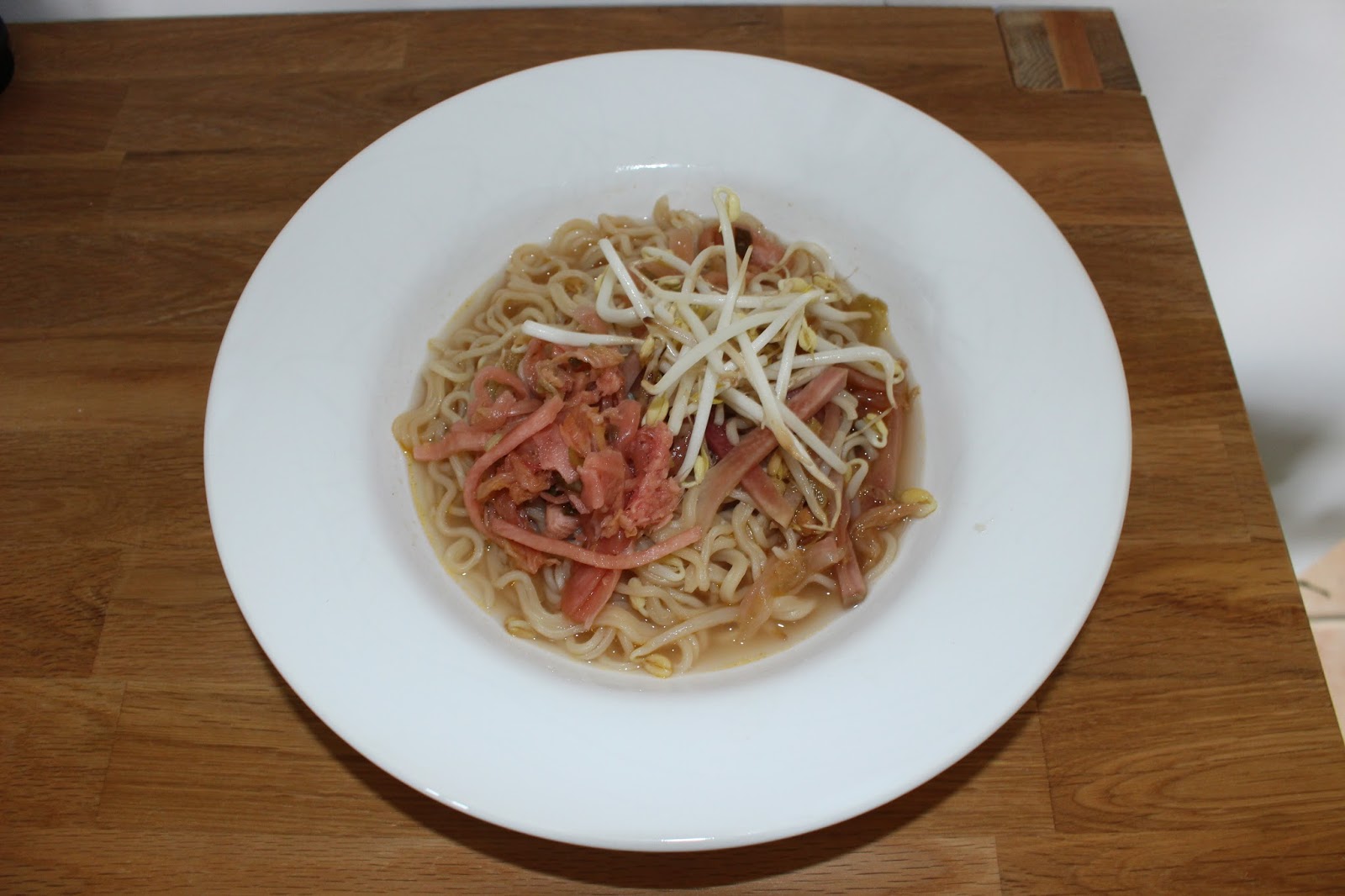 Délices d'une novice: Soupe de ramen au kimchi (chou chinois mariné)