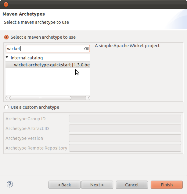 Ingfomentor: Hola Mundo con Apache Wicket en Eclipse sobre servidor Apache Tomcat