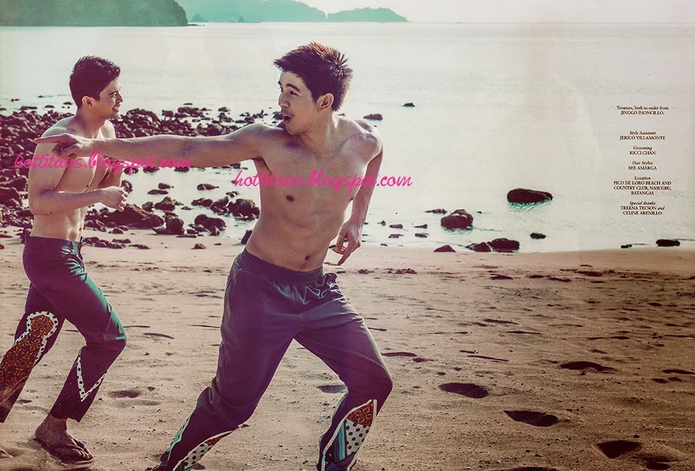 Hot Titans: Rodjun and Rayver Cruz Buff I Garage