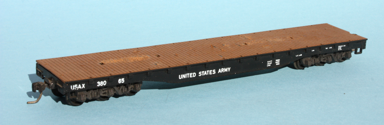 modeling the SP: Upgrading the Roco “Army” flat car