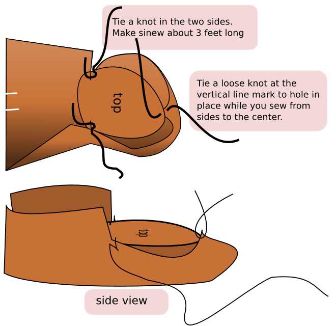 ceruleanJAY: DIY Ojibwe Pucker-Toe Moccasin Assembly (Part 2!)