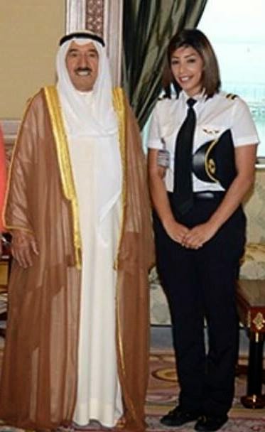 Ladies who do lunch in Kuwait: The First Kuwaiti Female Airline Pilot ...