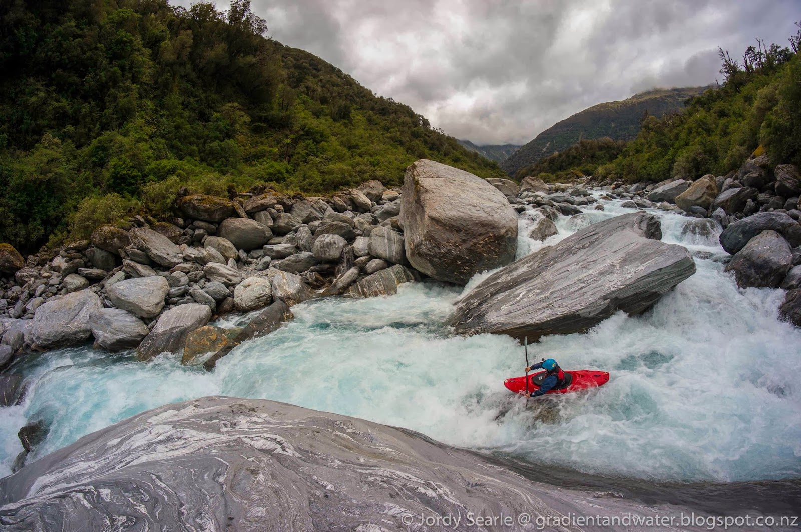 Gradient & Water: Waitaha River - It had been a while!