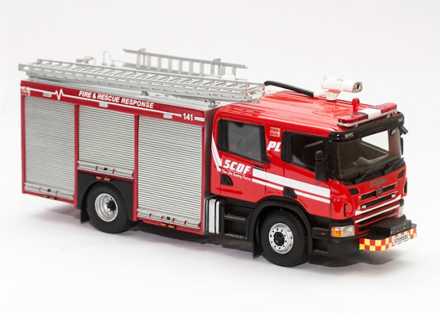 FIRE ENGINE MODEL: Singapore Civil Defence Force
