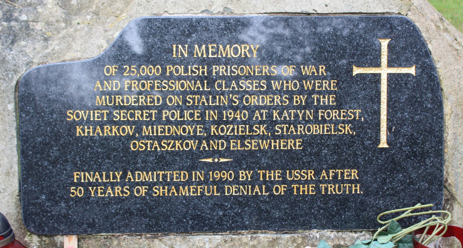 Grave-Mistakes-2017: The Katyn Memorial - Cannock Chase, Staffordshire