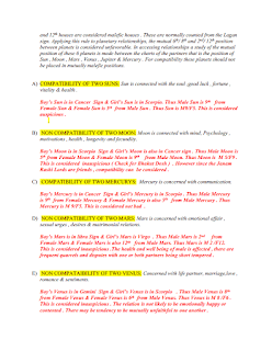 Moksha's New Age Astrology: GUN MILAN -47