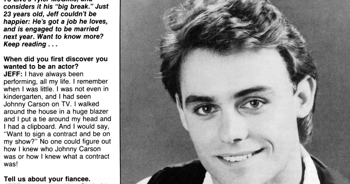 One Life To Live: Heeeeere's Jeff! - Jeff Bankert