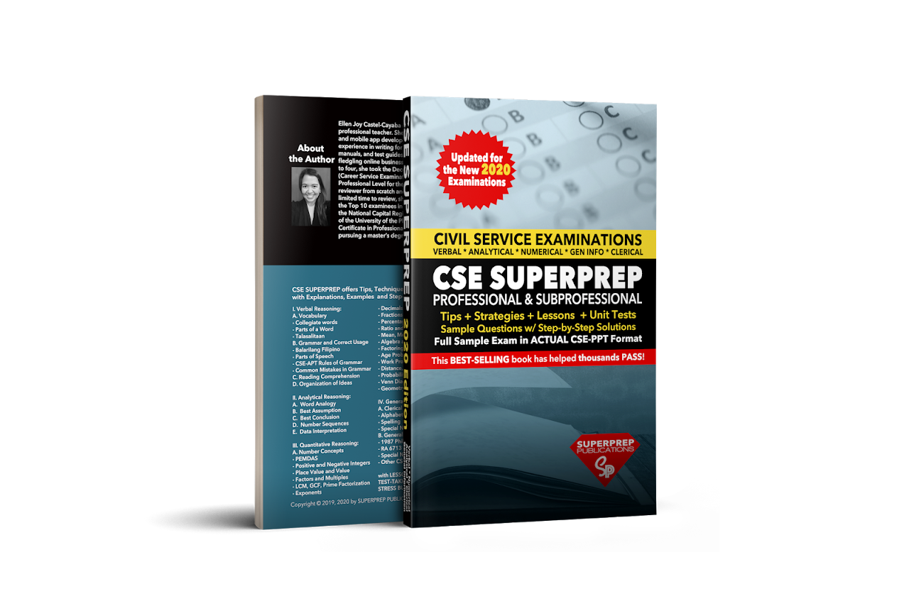 Super Effective Tips and Tricks in Passing the Civil Service Exam in ...