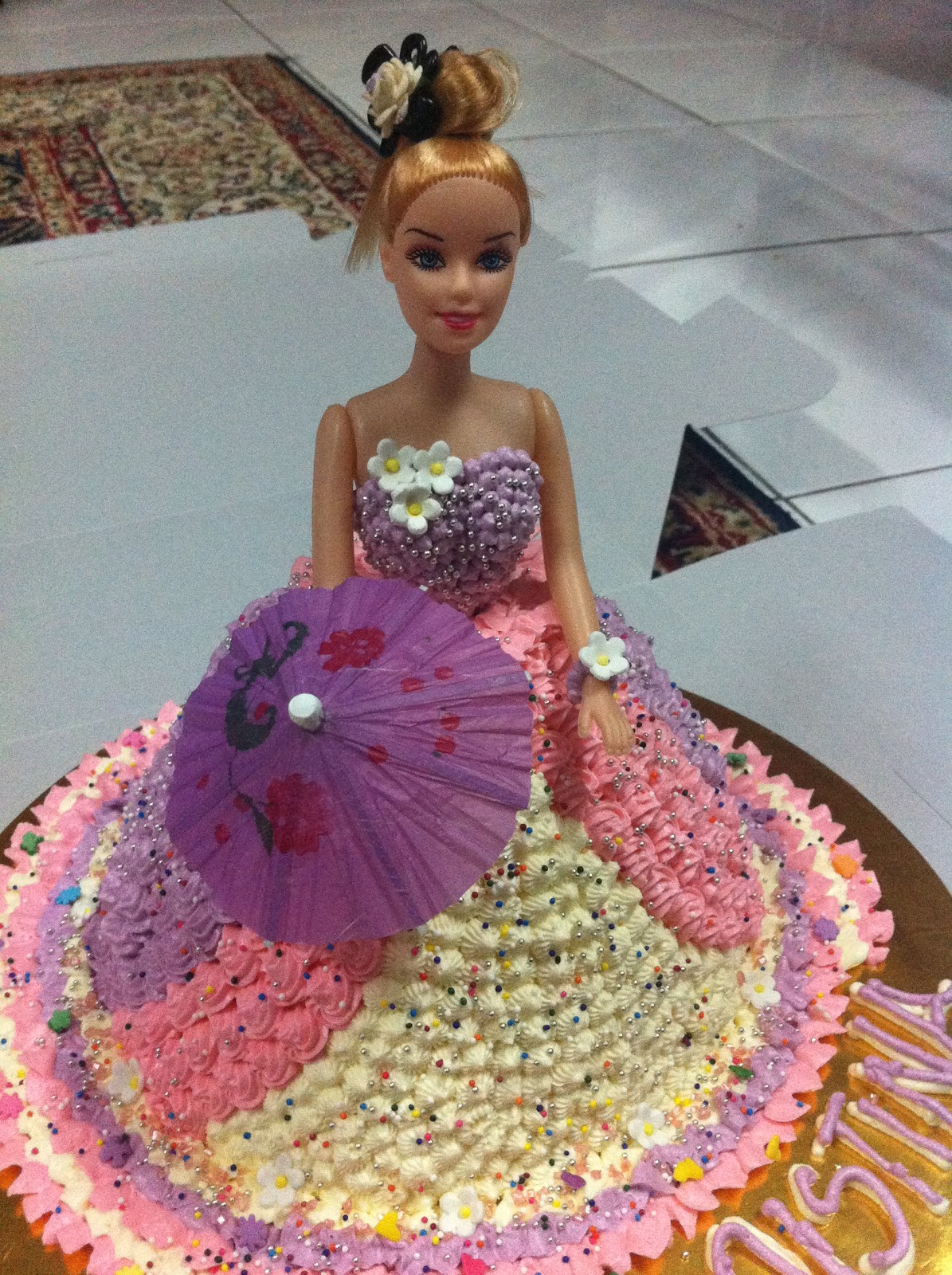 My Homemade Cakes: 3D Barbie Doll Cake