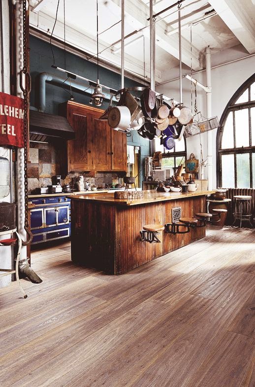 Kitchens I Have Loved: Industrial Style - Cool and Funky