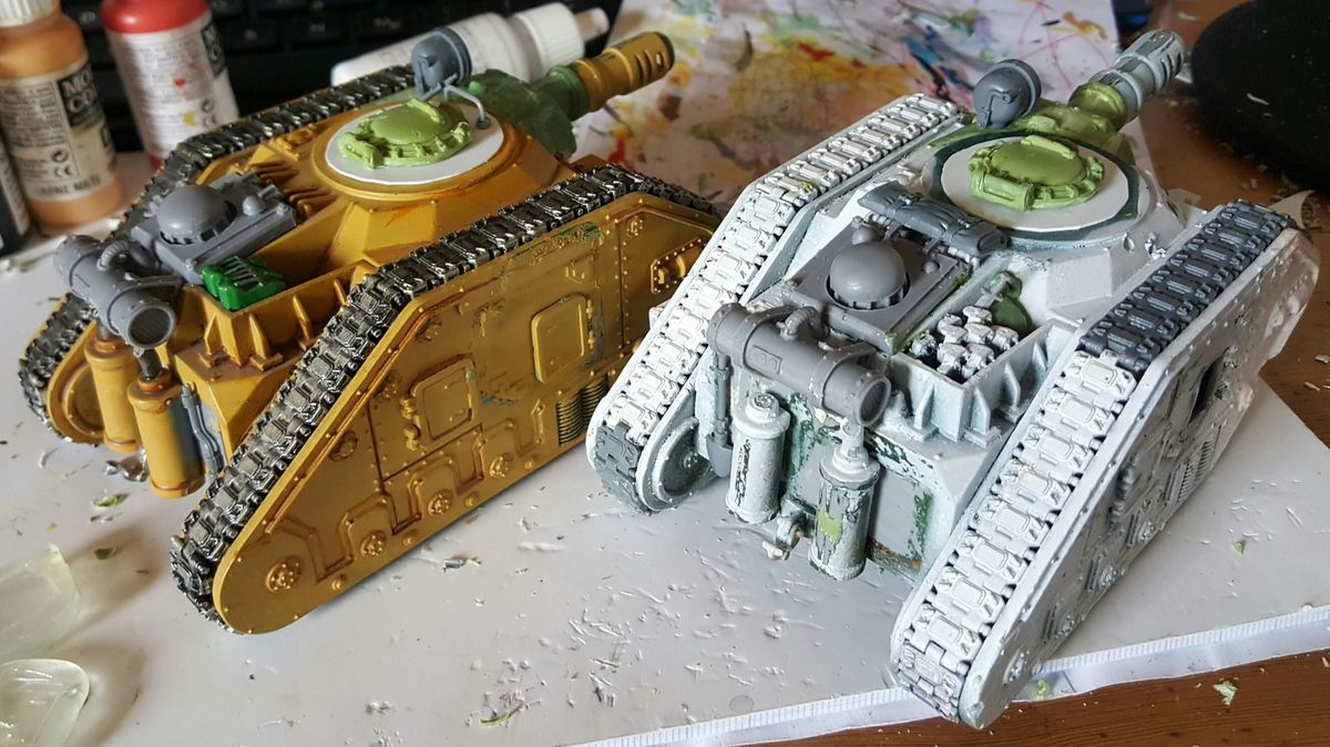 Kampfgruppe Engel: Thunderer Siege Tanks, Death Korps Assault Brigade