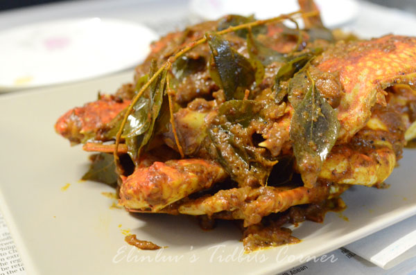 Elinluv's Tidbits Corner: Simple Dry Curry Crabs