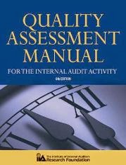 Internal Auditor's Corner: Quality Assurance and Improvement Program (QAIP)
