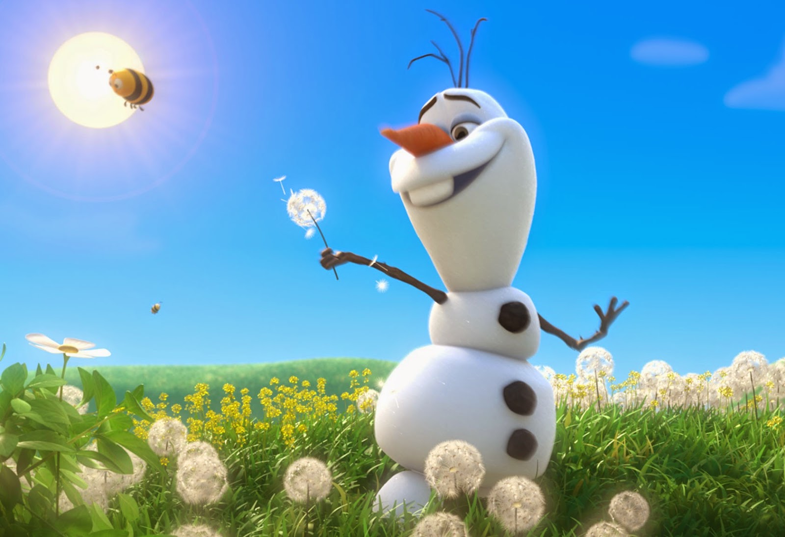 Los personajes eternos: Calendario de adviento bloggero 2014 - Día 5: Olaf