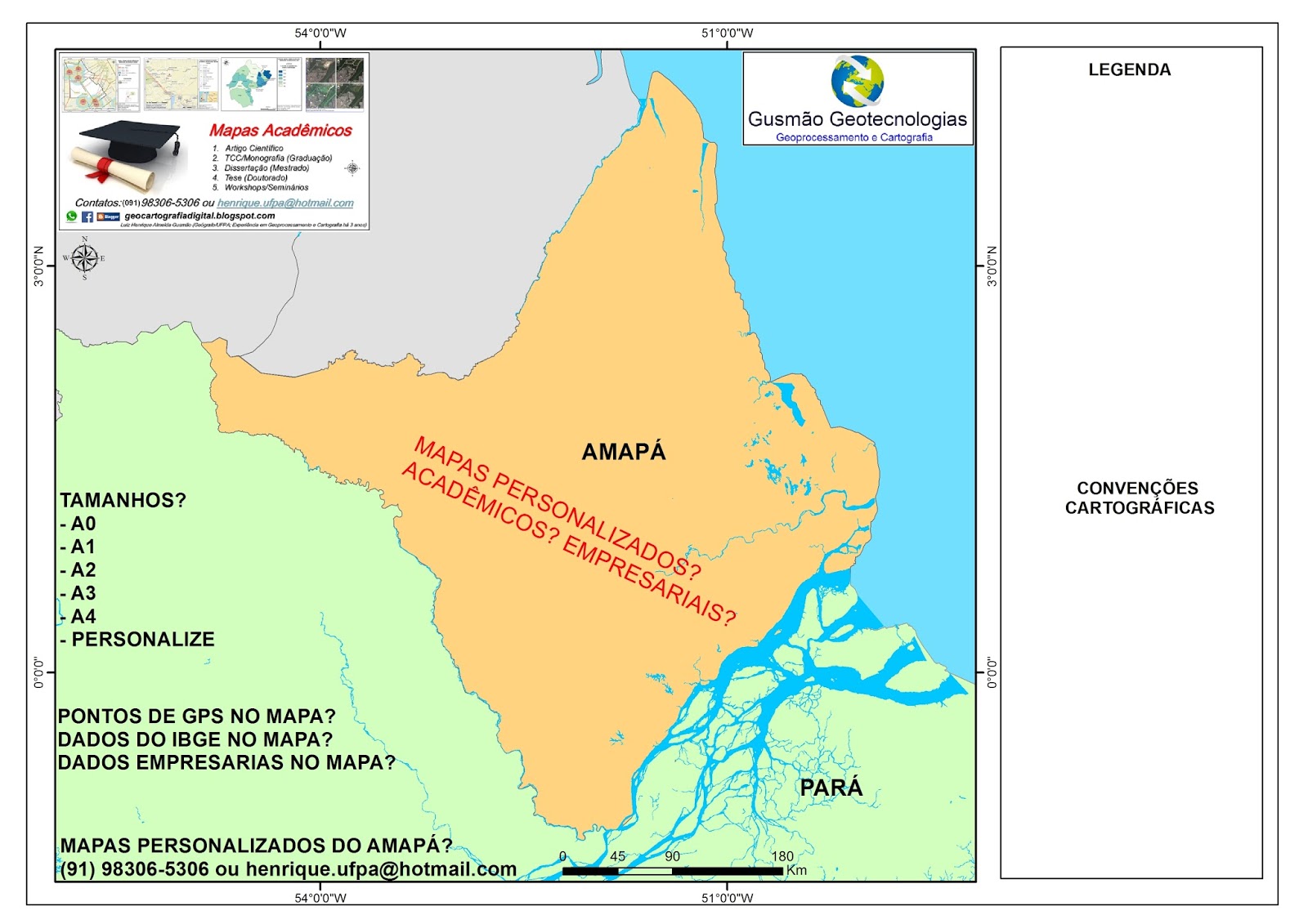 Geografia e Cartografia Digital: Mapas Acadêmicos e Empresariais I ...