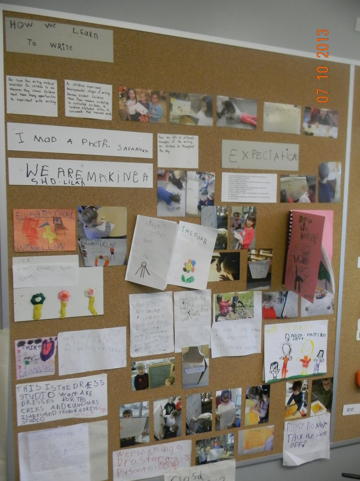 The Wonderful World of Kindergarten: Making learning visible with ...