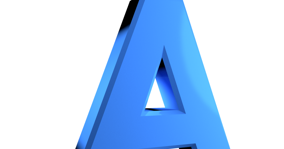 PNG PARK - High Res PNG Files: 3D Alphabet Letters PNG