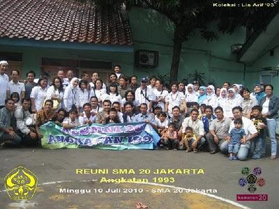 Koleksi Foto-Foto Angkatan 93 | Alumni SMA Negeri 20 Jakarta