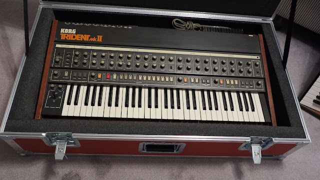MATRIXSYNTH: Korg Trident Mk 2 1982 Analog Polyphonic Synth