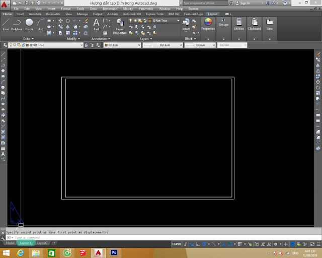 Hướng dẫn dàn trang Layout trong Autocad
