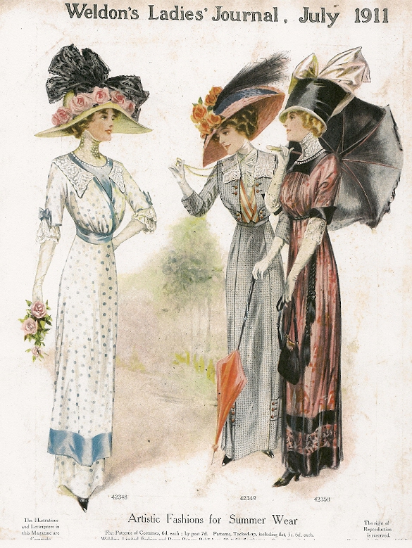 What We Wore Then: Weldon's Ladies' Journal, July 1911