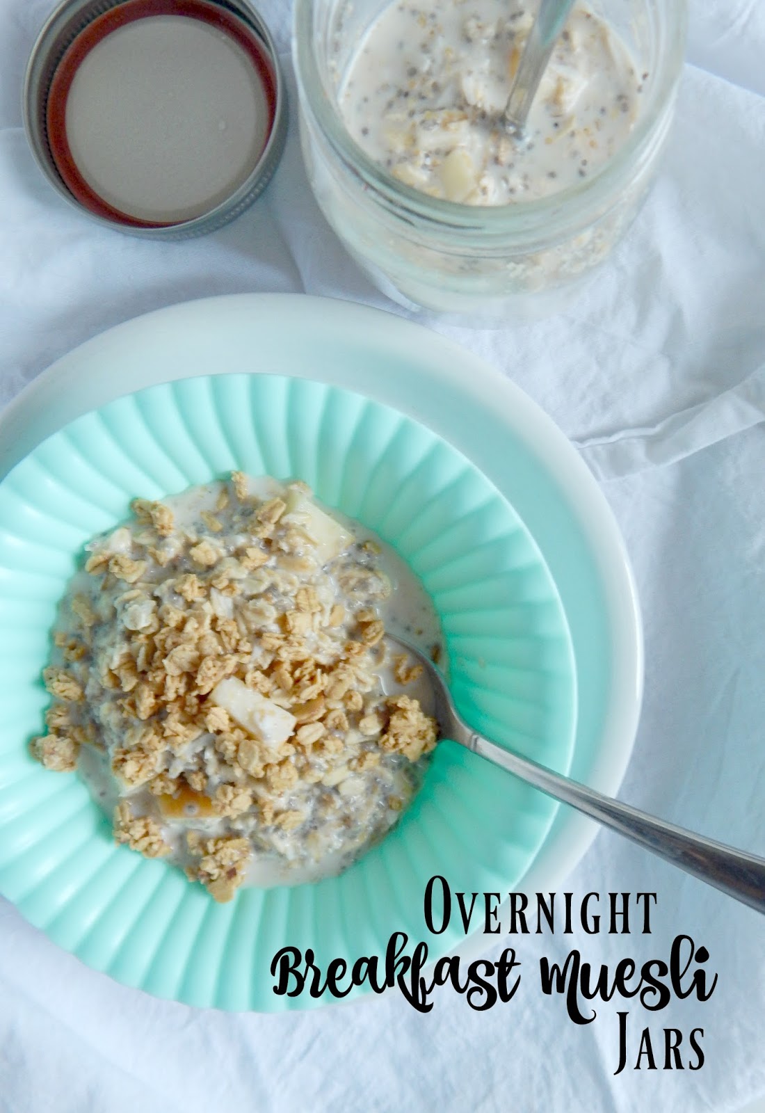 Overnight Breakfast Muesli Jars | Ally's Sweet & Savory Eats