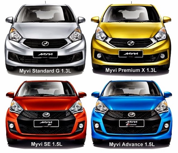 Perodua Myvi Baru (Facelift) 2015 | cik sukα taip