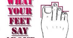 What your feet say about You - BEAUTIFUL DIY AND HEALTH