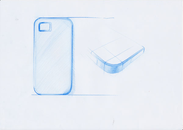 Harper & Blake: iPhone 5 case sketches