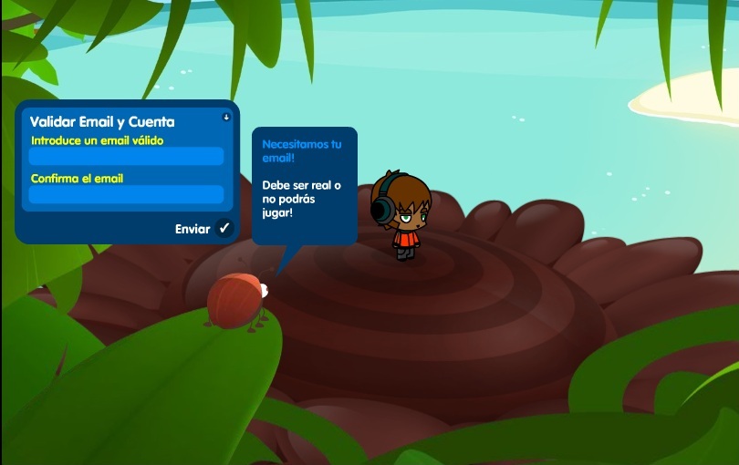 Boombang: Boombang - Crear cuenta