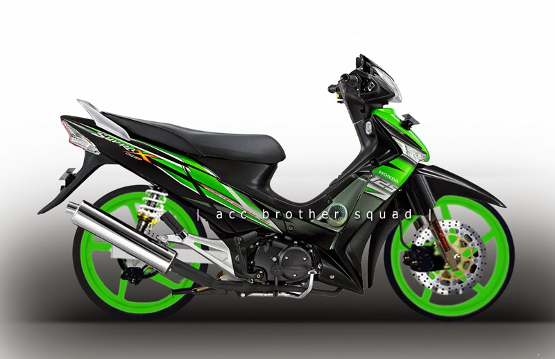 Gambar Modifikasi Honda Supra X | Modif Motor dan Mobil Terbaru