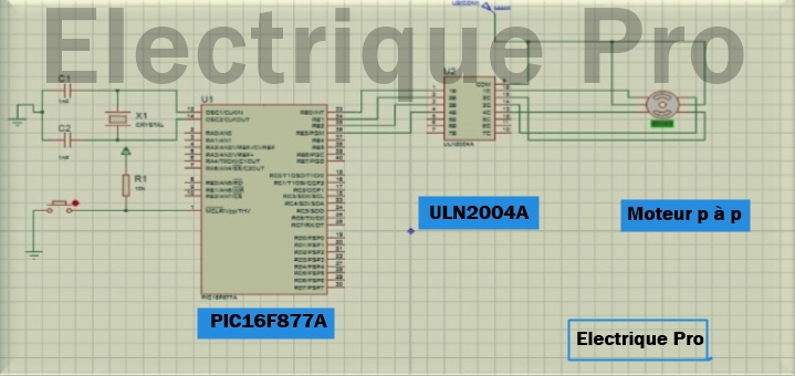 Commande d'un moteur pas à pas - Electrique Pro