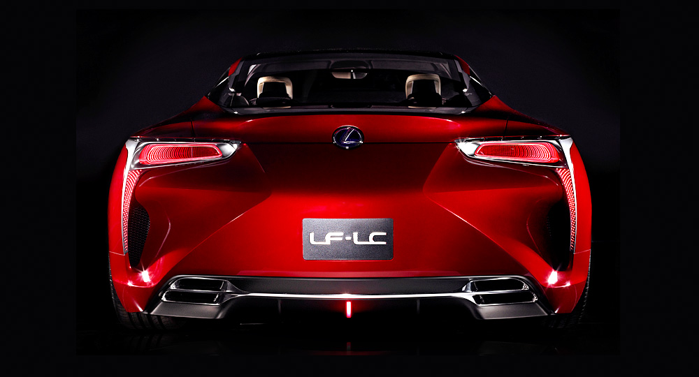 Exotics In India: Photos: Lexus Sleek Hybrid 2+2 Sport Coupe Design Concept