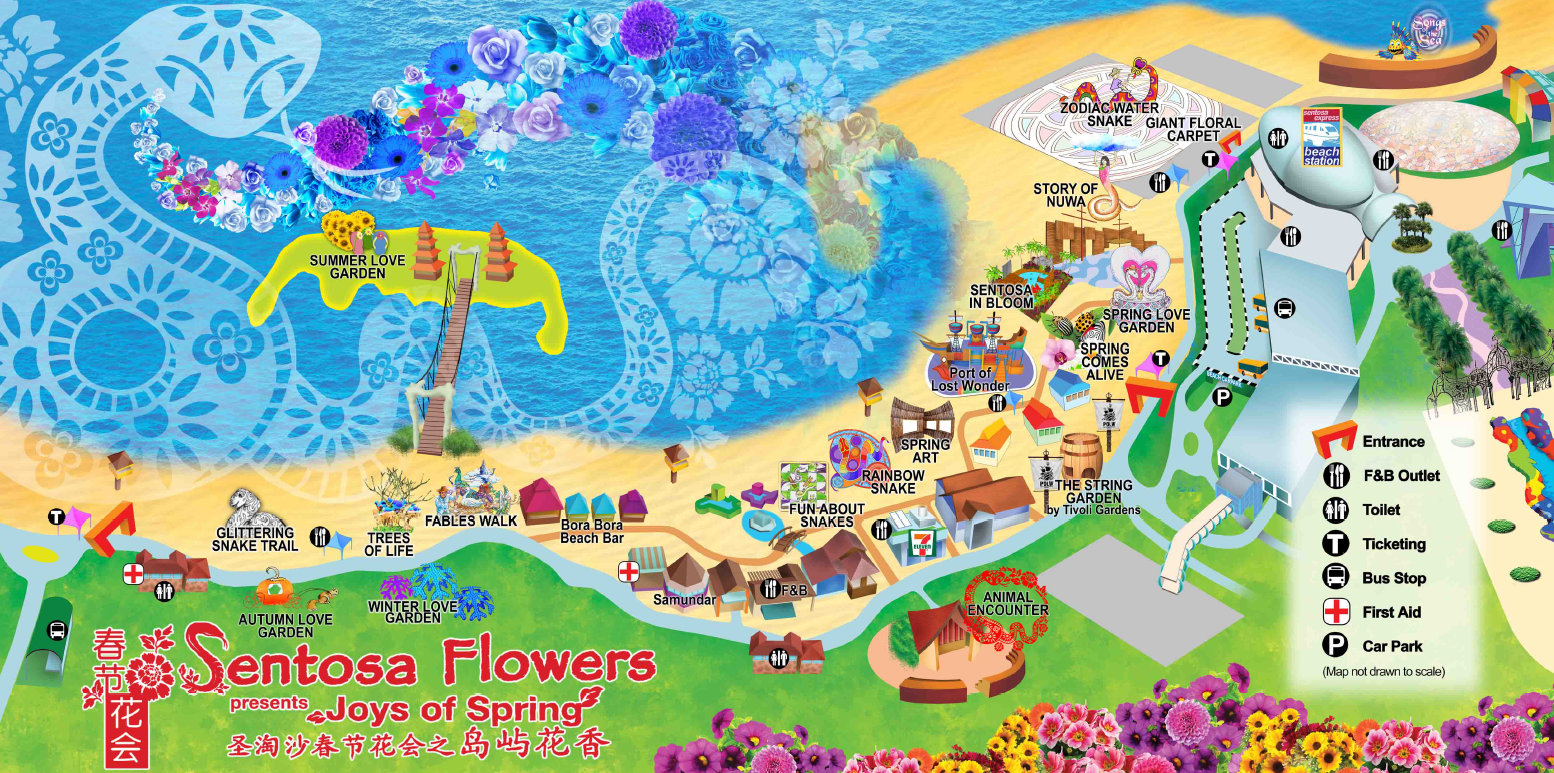 Sentosa Flowers 2013 @ Palawan Beach - TheWackyDuo.com - Singapore ...