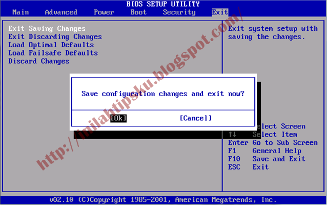CARA INSTAL WINDOWS XP BESERTA GAMBARNYA: Cara Setting Konfigurasi BIOS ...