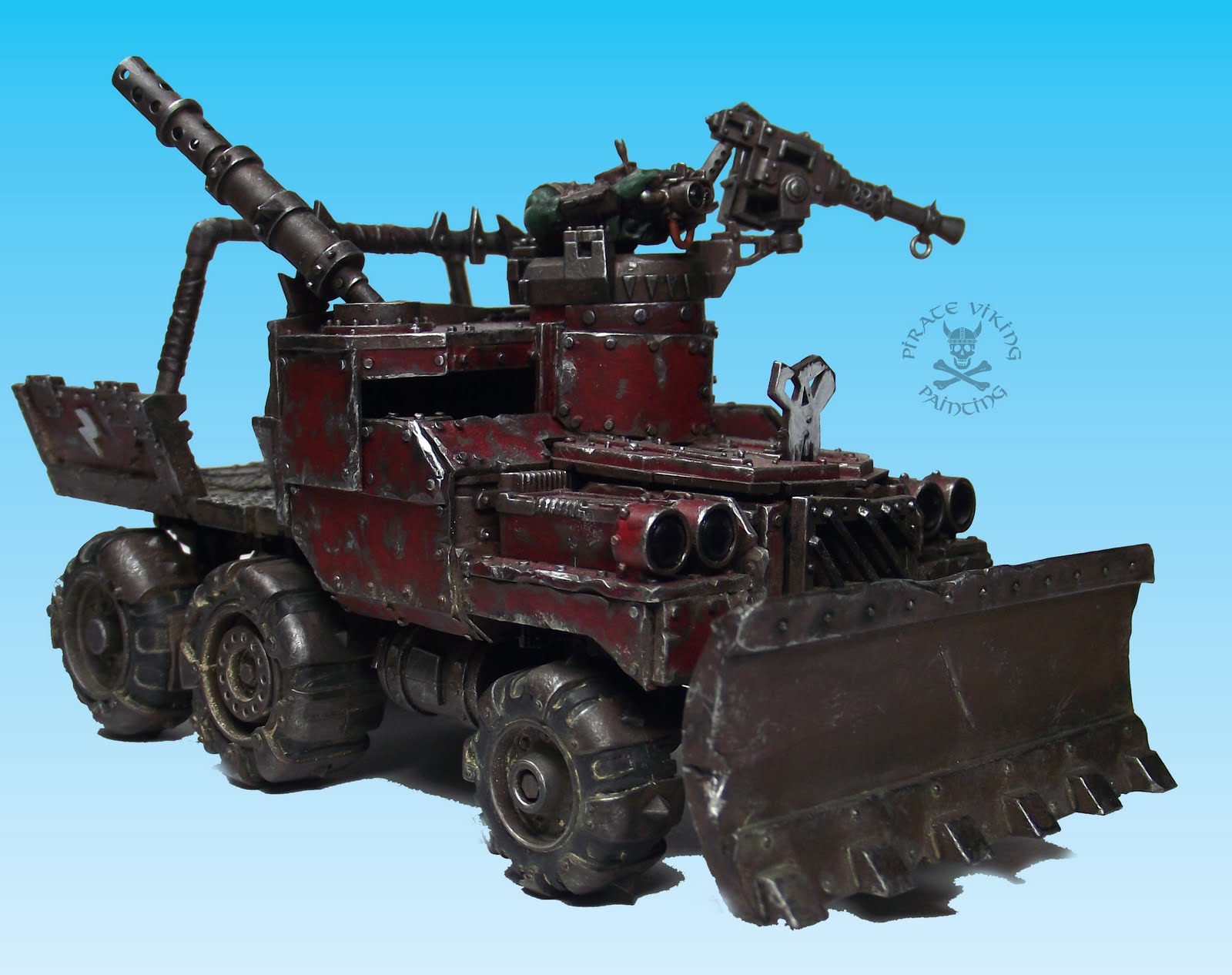 Pirate Viking Painting: More Kustom Ork Vehicles! (FoPVP)