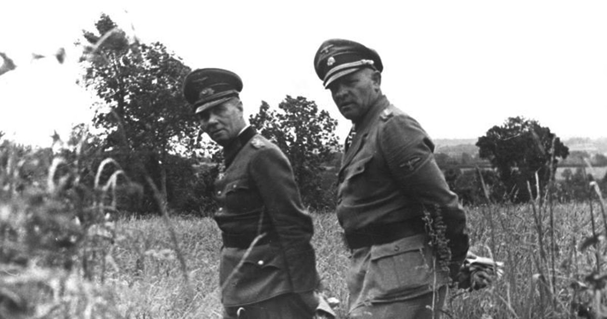 Men of Wehrmacht: Erwin Rommel and Sepp Dietrich in Normandy
