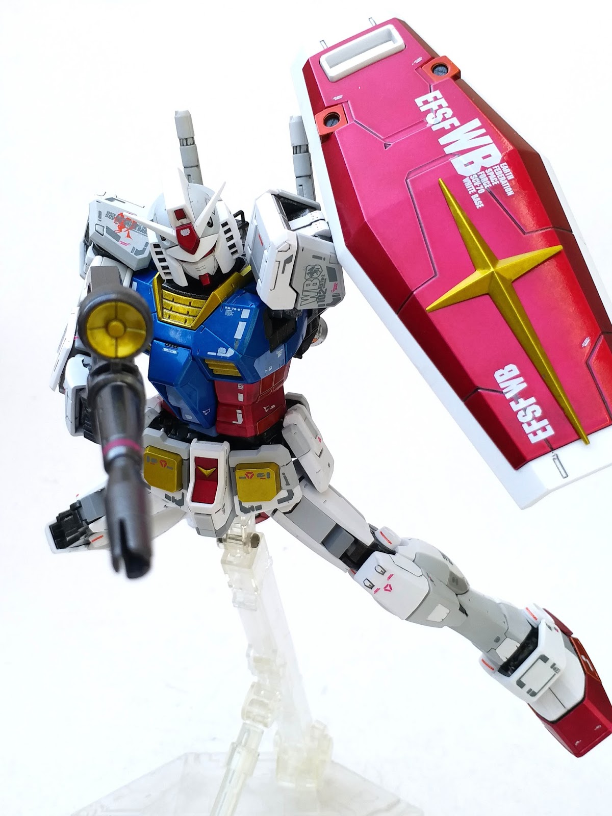 Painted Build: MG 1/100 RX-78-2 Gundam Ver. 3.0