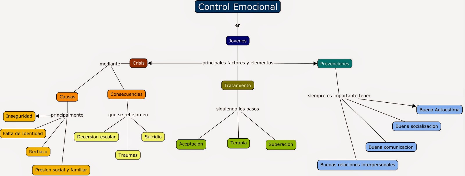Jorge Yañez: Mapa sobre el Control Emocional