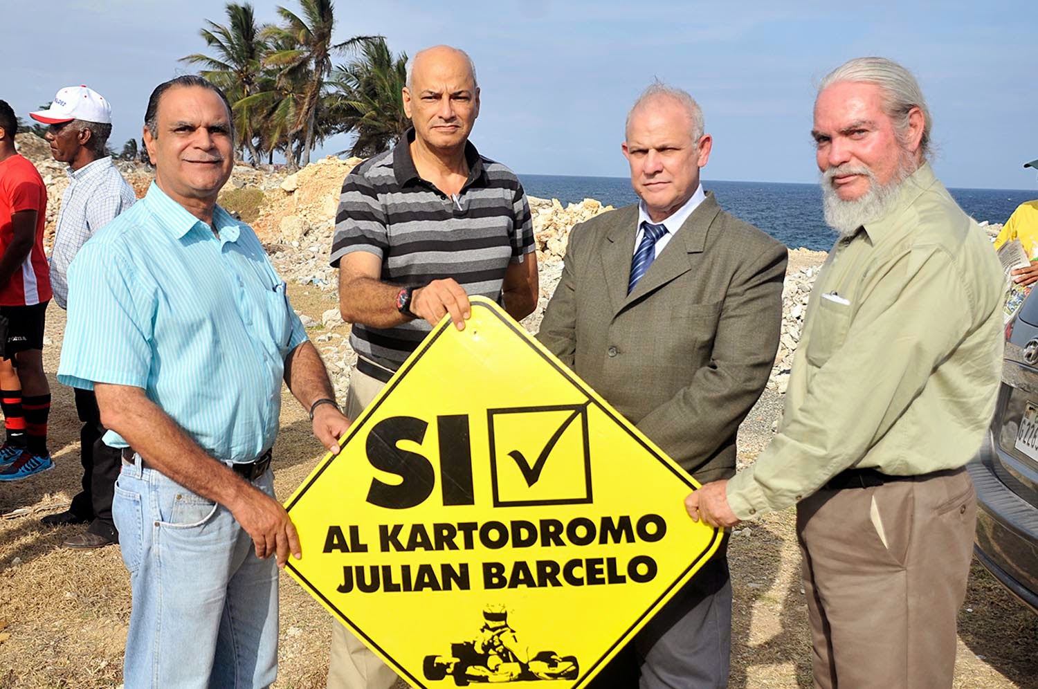 Kartodrómo Julián Barceló deshabilitado y convertido en basurero